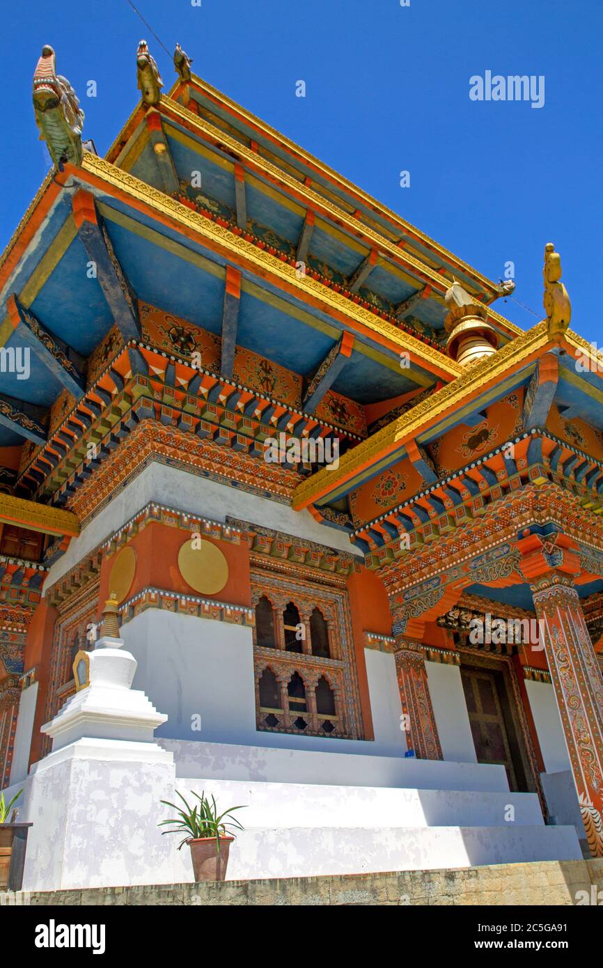Bhutan temple hi-res stock photography and images - Alamy