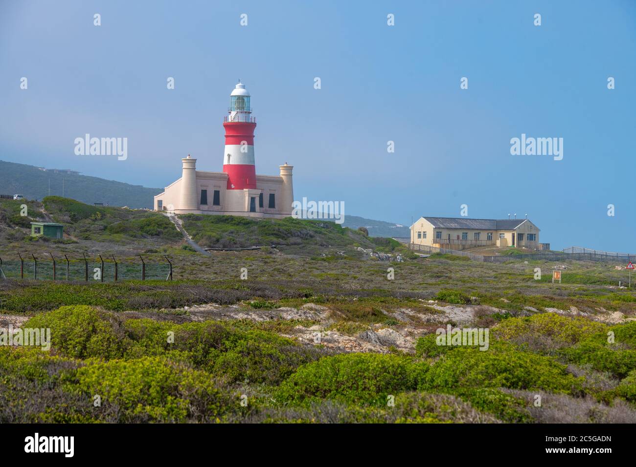 Cape Agulhas, the geographic southern tip of the African continent and ...