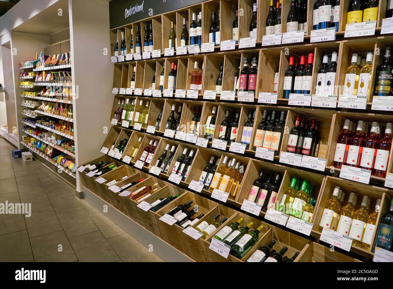 BERLIN, GERMANY - CIRCA SEPTEMBER, 2019: interior shot of Bio Company ...