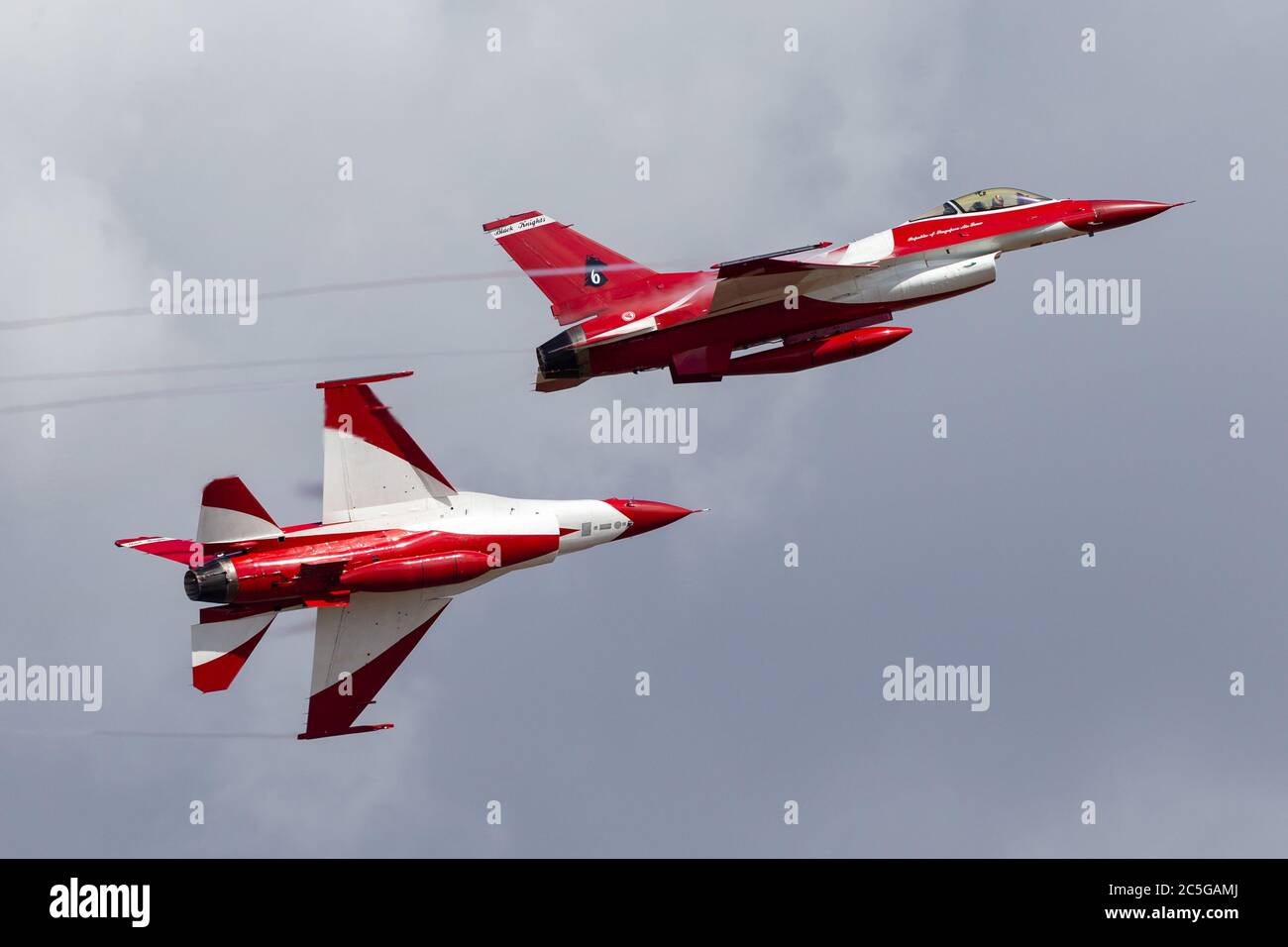 Republic of Singapore Air Force (RSAF) Lockheed Martin F-16CJ Fighting ...