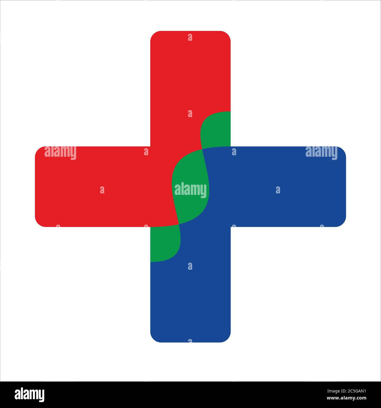 Medical logo, cross logo, medical center logo, health symbols, heart ...