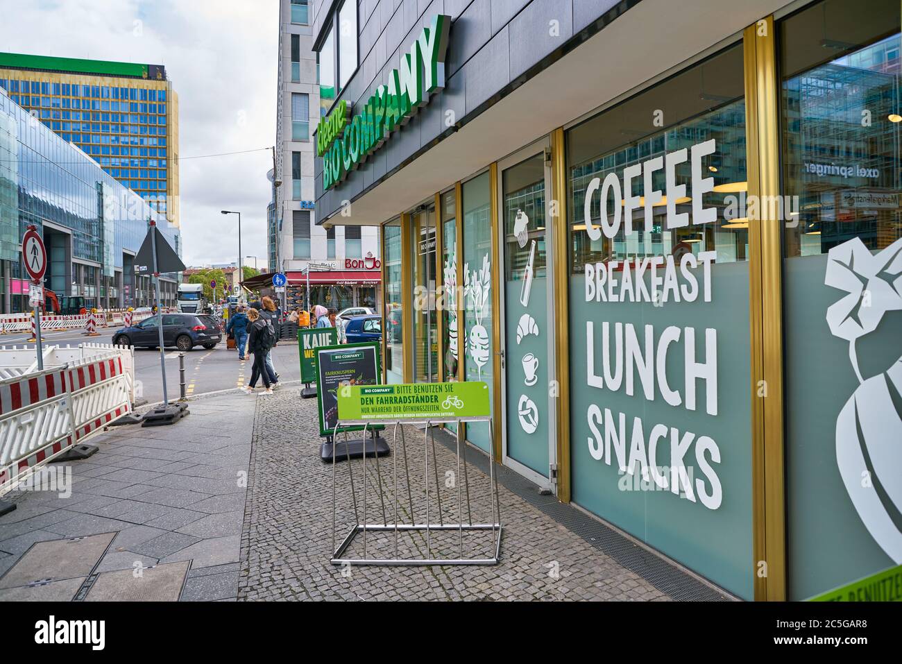 BERLIN, GERMANY - CIRCA SEPTEMBER, 2019: Bio Company supermarket ...