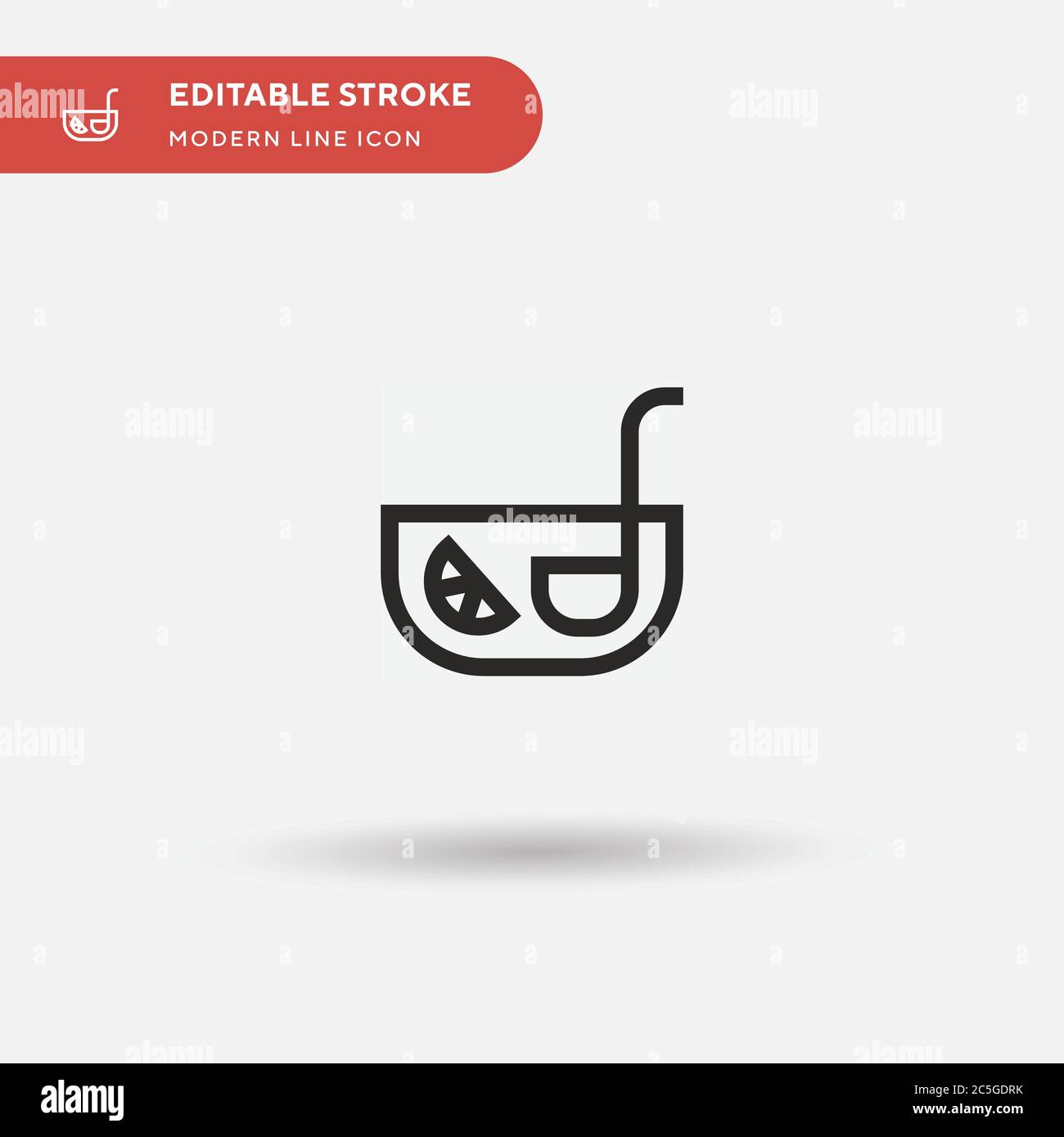 Punch Simple vector icon. Illustration symbol design template for web ...
