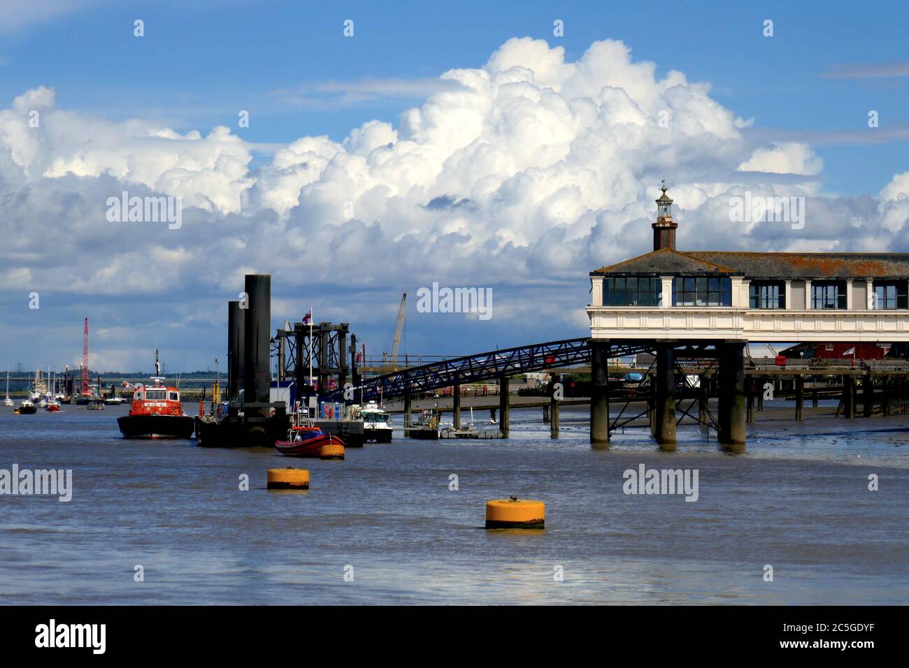 Royal Terrace Pier Gravesend, is a grade II listed pier built in 1844 ...