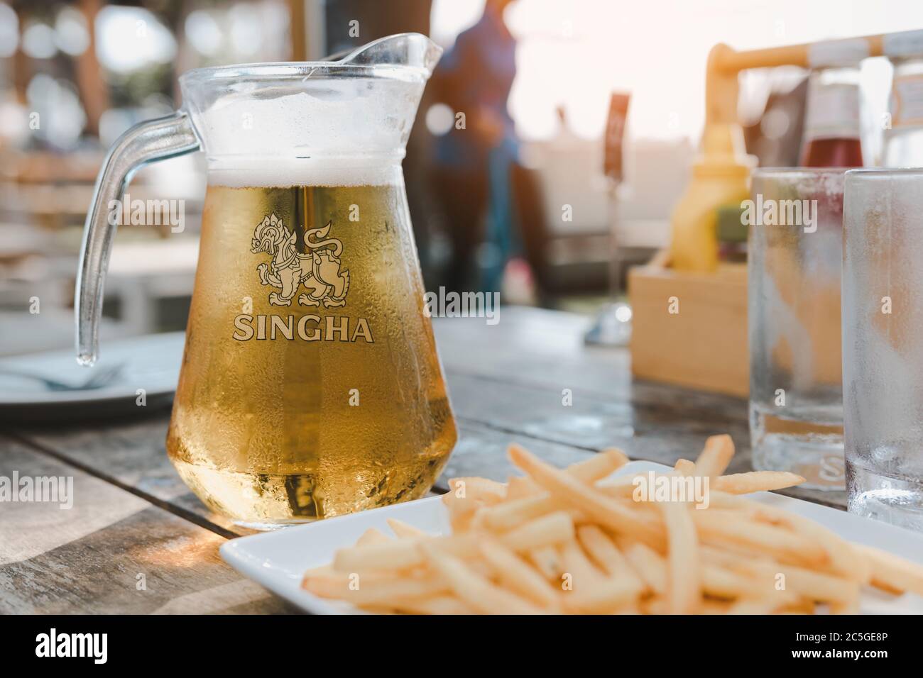 Singha beer hi-res stock photography and images - Alamy
