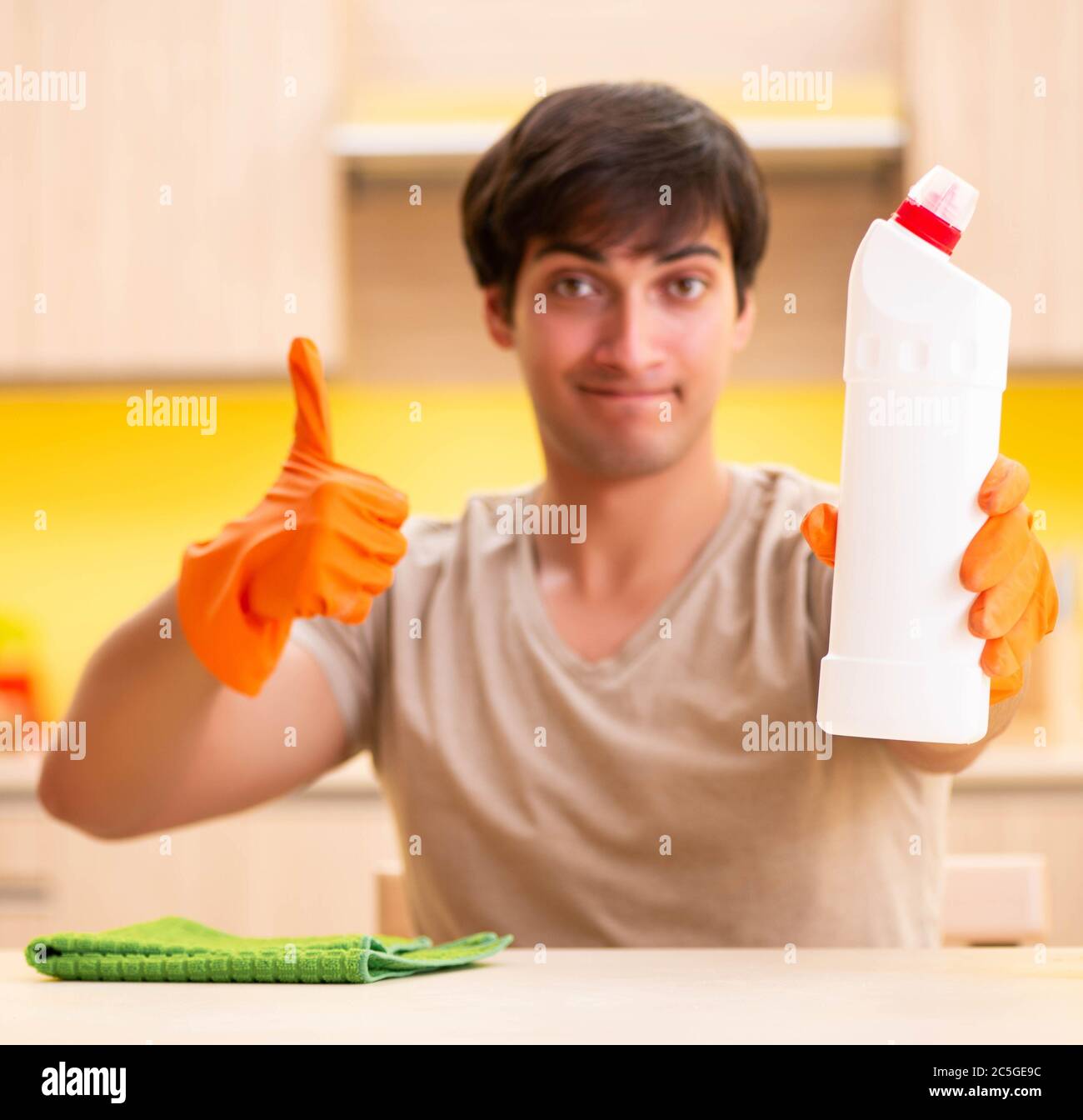 Foam glove thumbs up hi-res stock photography and images - Alamy