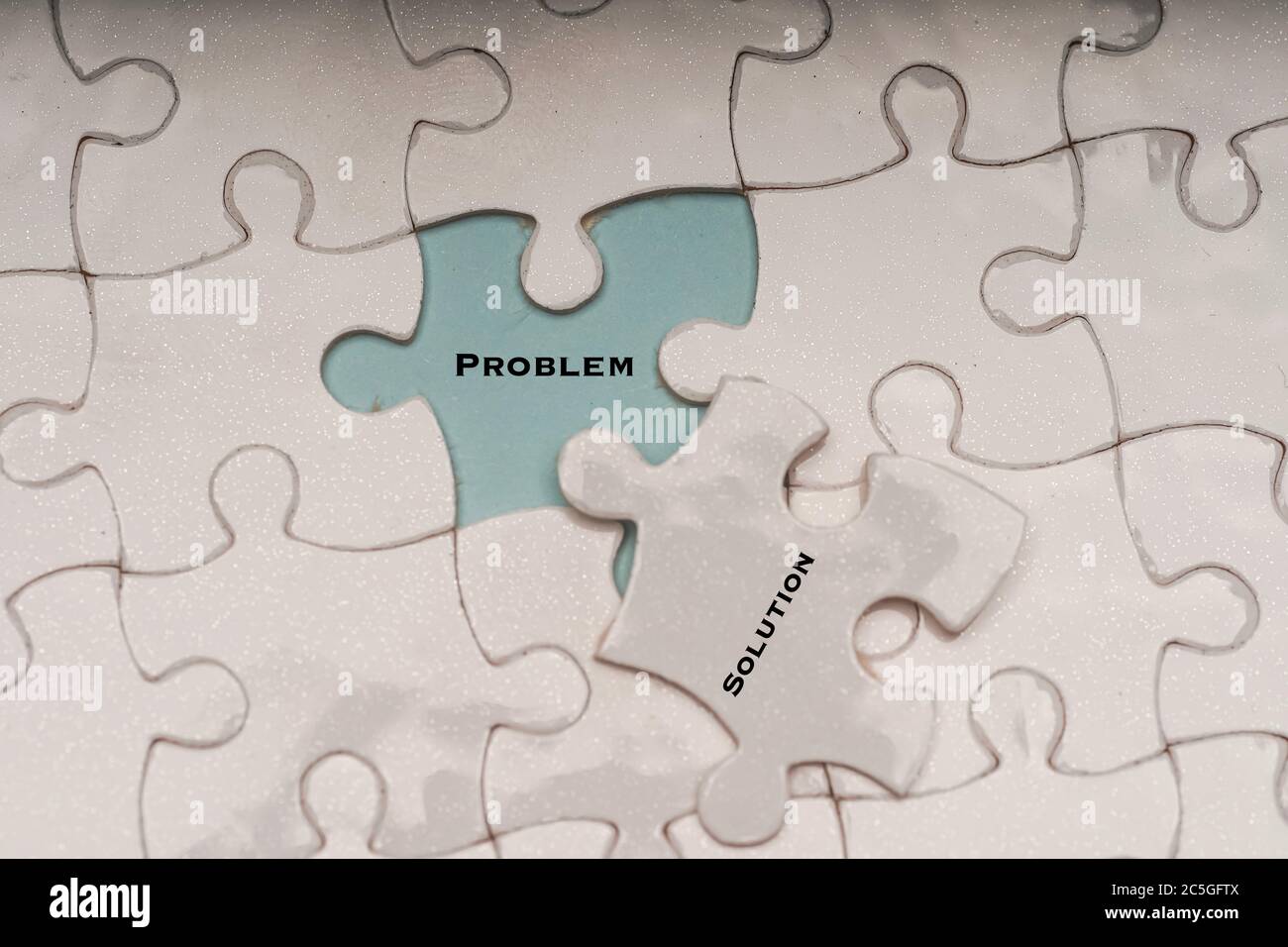 Problem solving or solution concept. Problem and solution wordings on ...