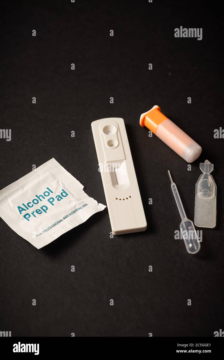 Hiv test kit hi-res stock photography and images - Alamy