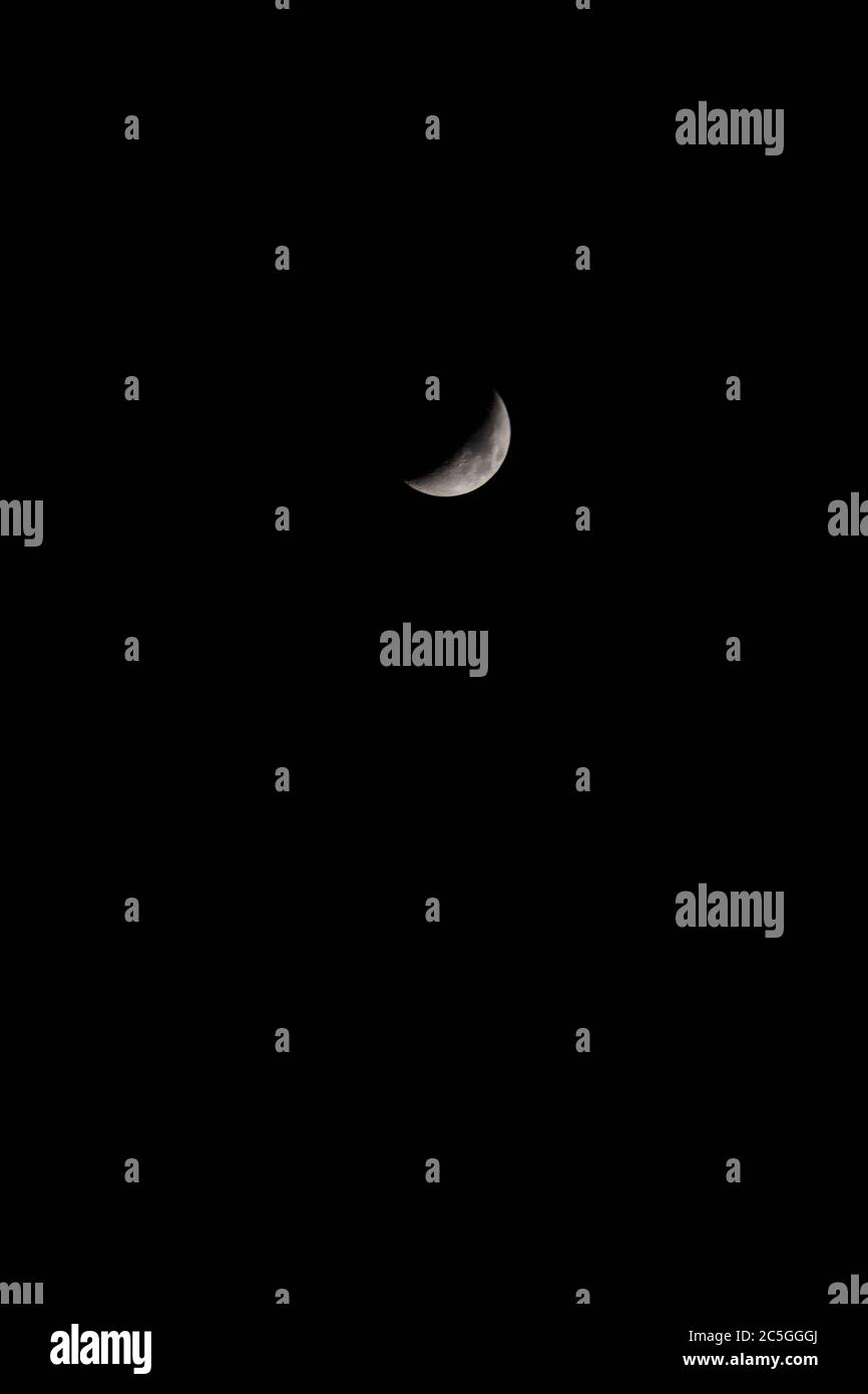 Real picture with sun and moon hi-res stock photography and images - Alamy