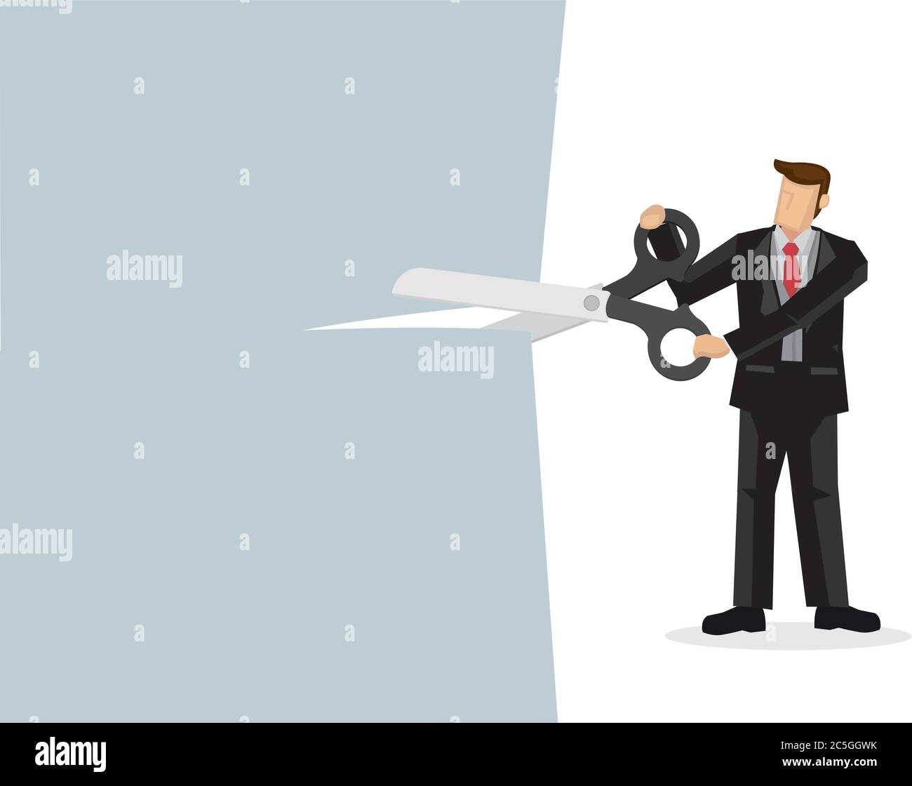 Cutting across Stock Vector Images - Alamy