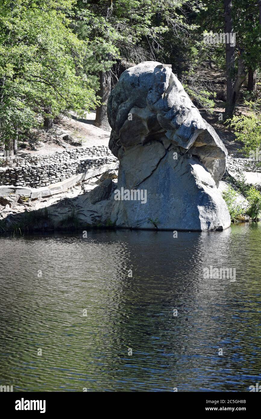 Lake Fulmore Rock Stock Photo - Alamy