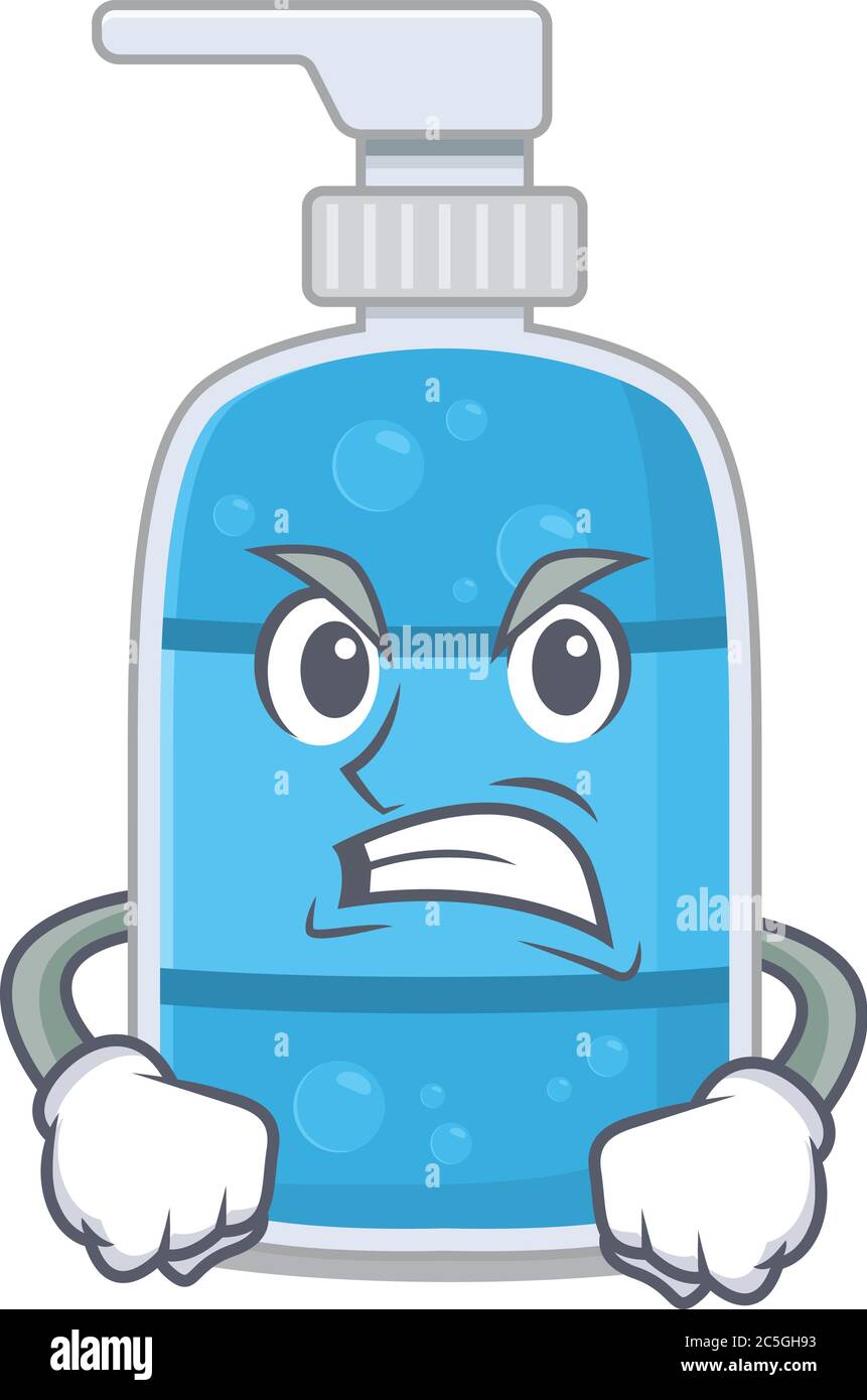 Washing Face With Soap Cartoon