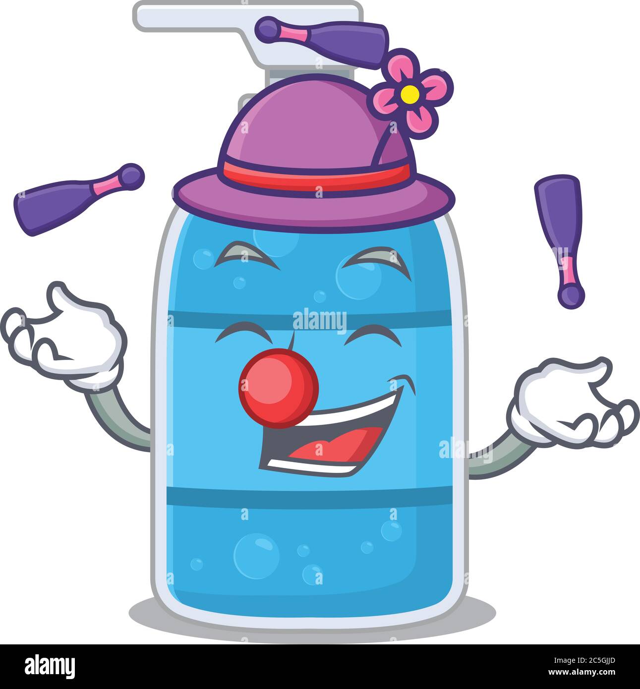 Alcohol hand wash cleaning gel dispenser Cut Out Stock Images ...