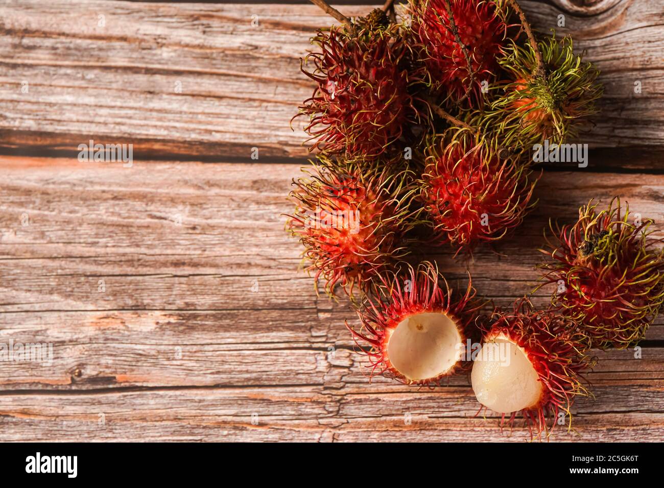 The rambutan is a medium-sized tropical tree in the family Sapindaceae ...