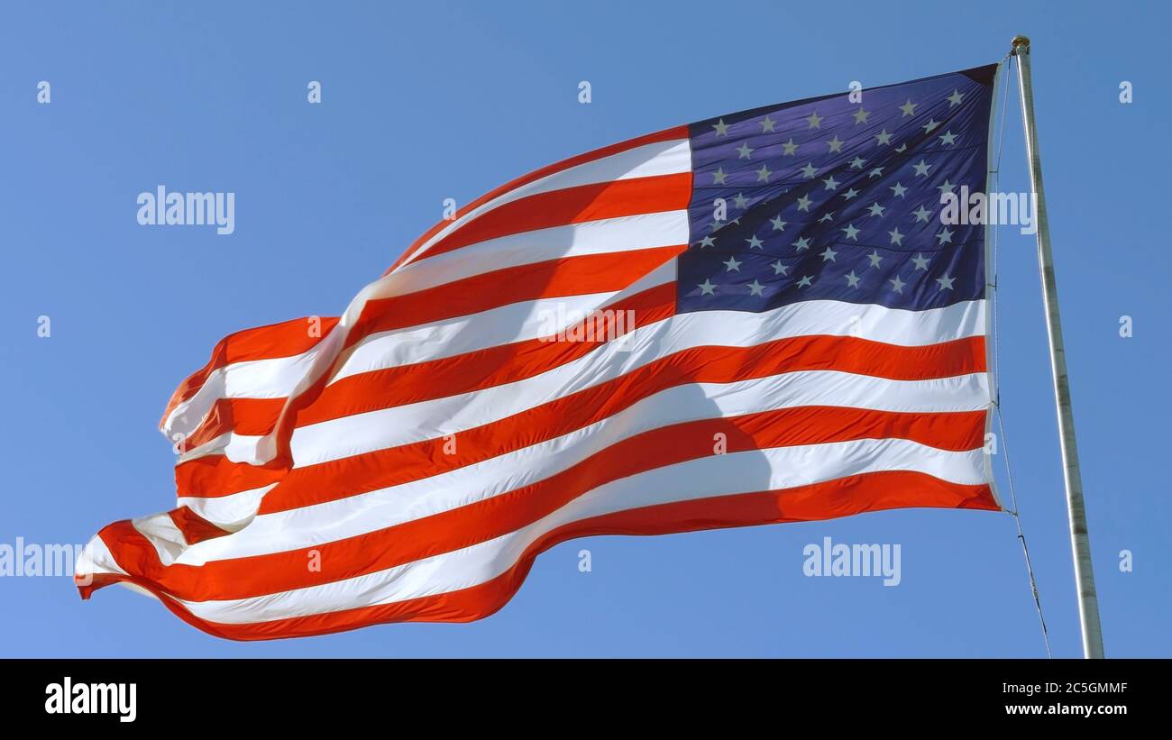American flag american flag blue hi-res stock photography and images ...