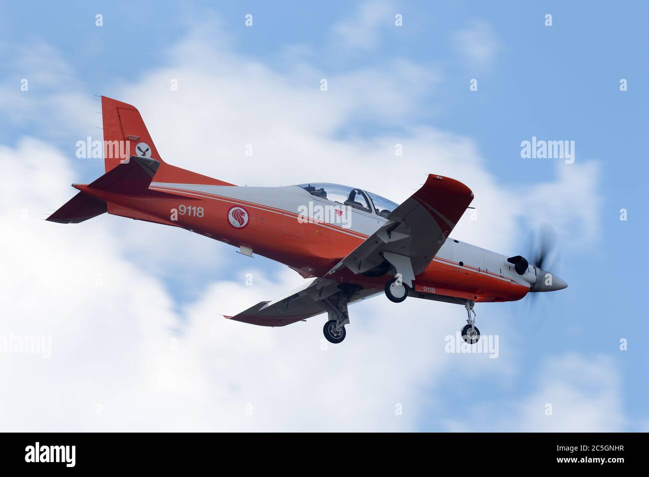 Republic of Singapore Air Force (RSAF) Pilatus PC-21 advanced military ...