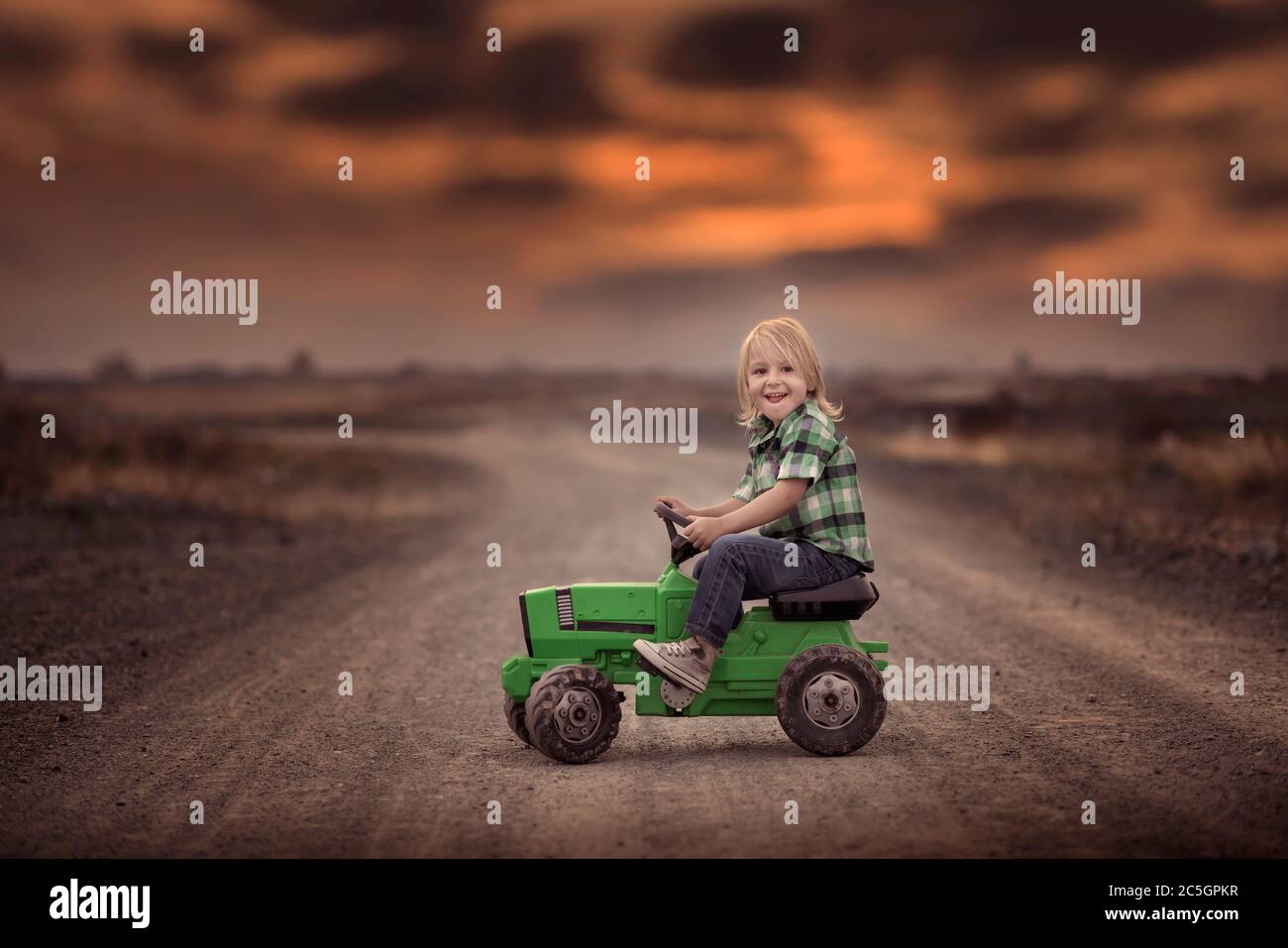 Boy drives hi-res stock photography and images - Alamy