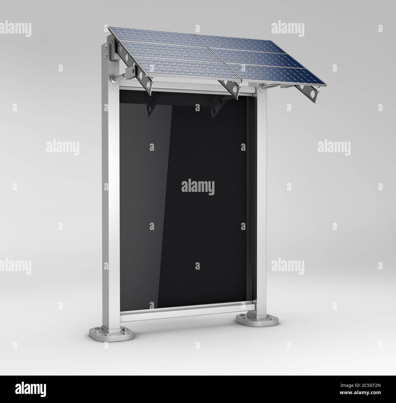 Solar panel construction billboard hi-res stock photography and images ...