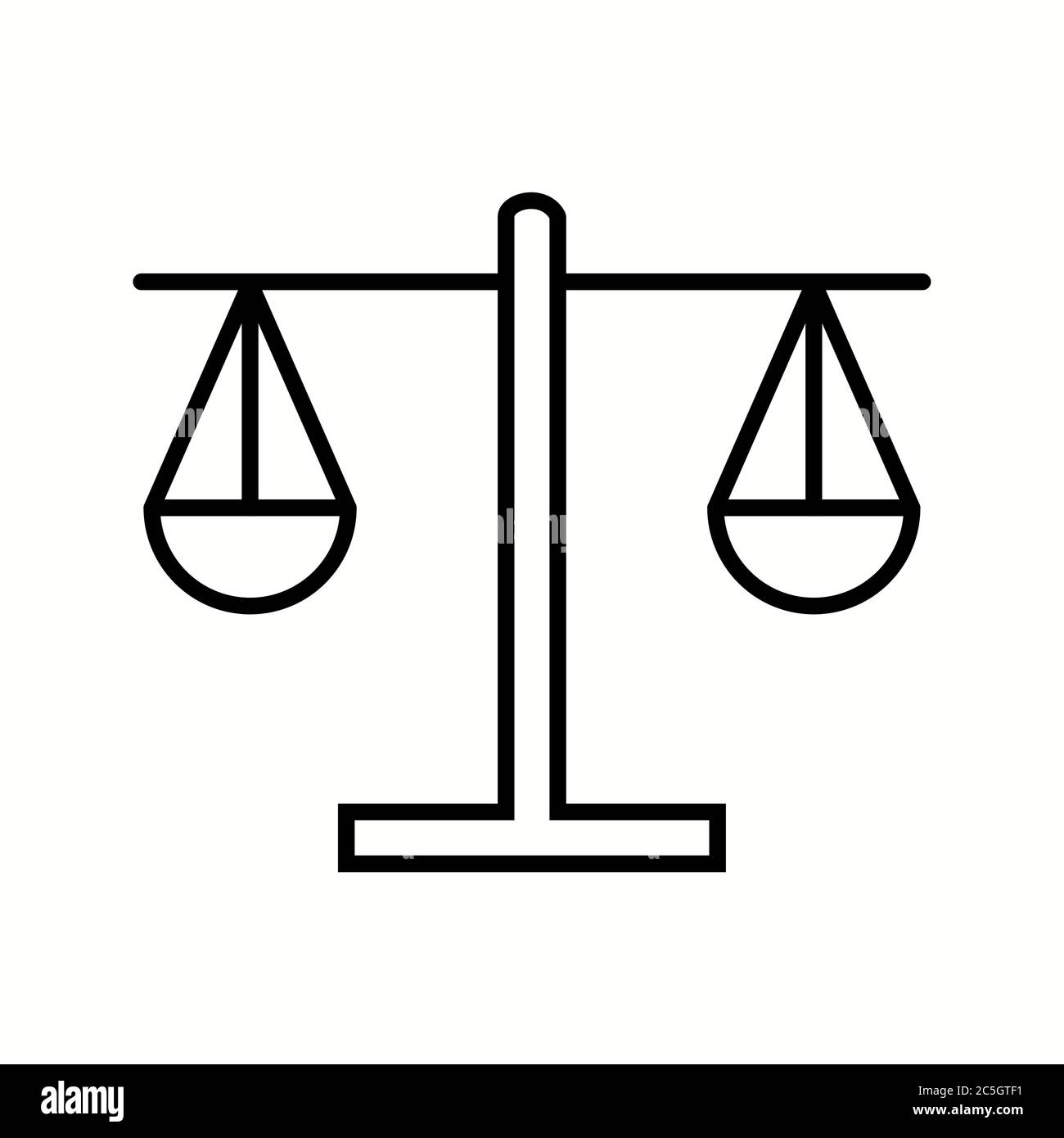 Beam balance science Stock Vector Images - Alamy