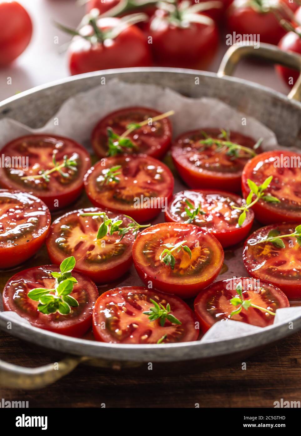 Healthy fresh raw vegetable pan hi-res stock photography and images - Alamy