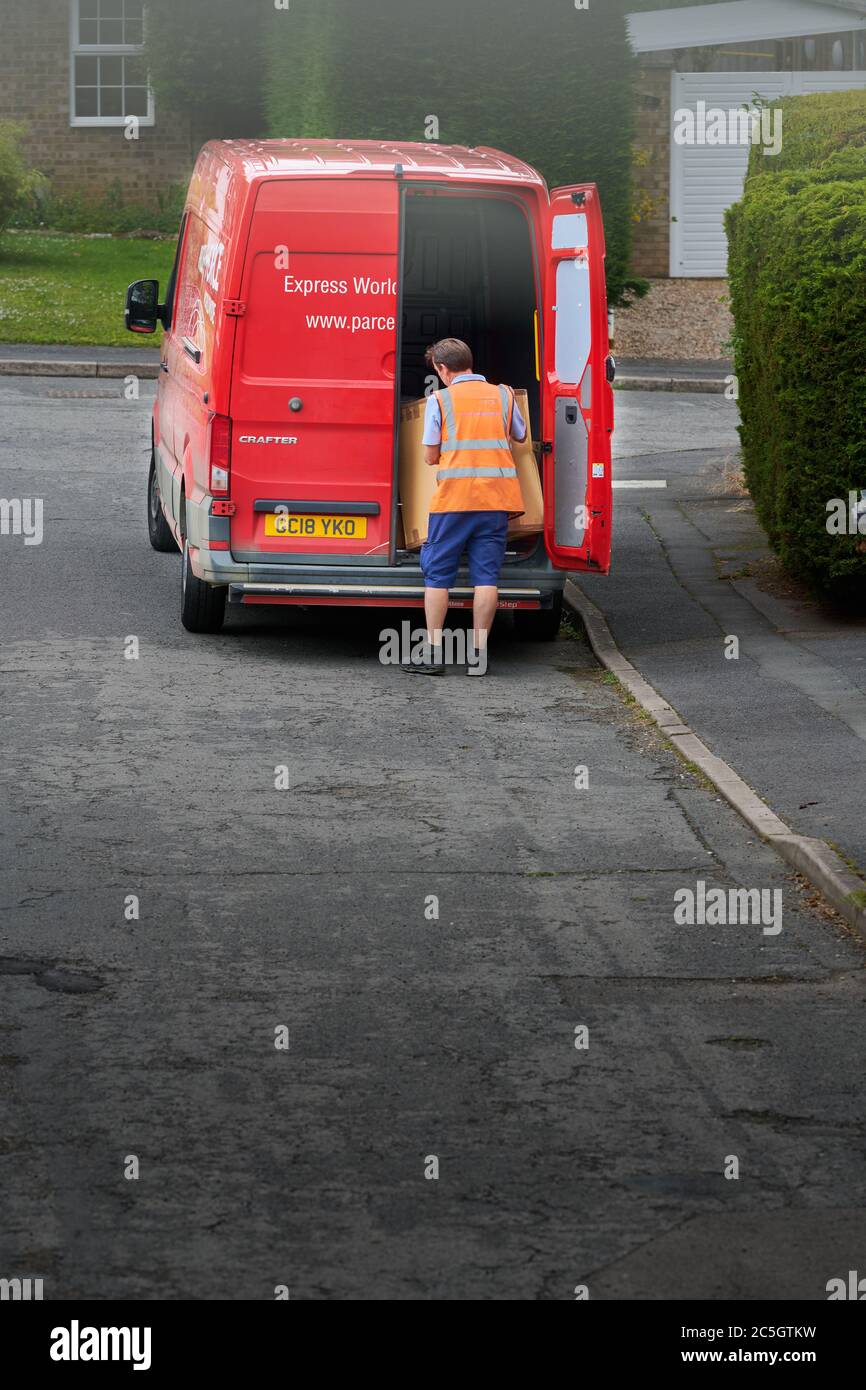 Rear parcelforce hi-res stock photography and images - Alamy