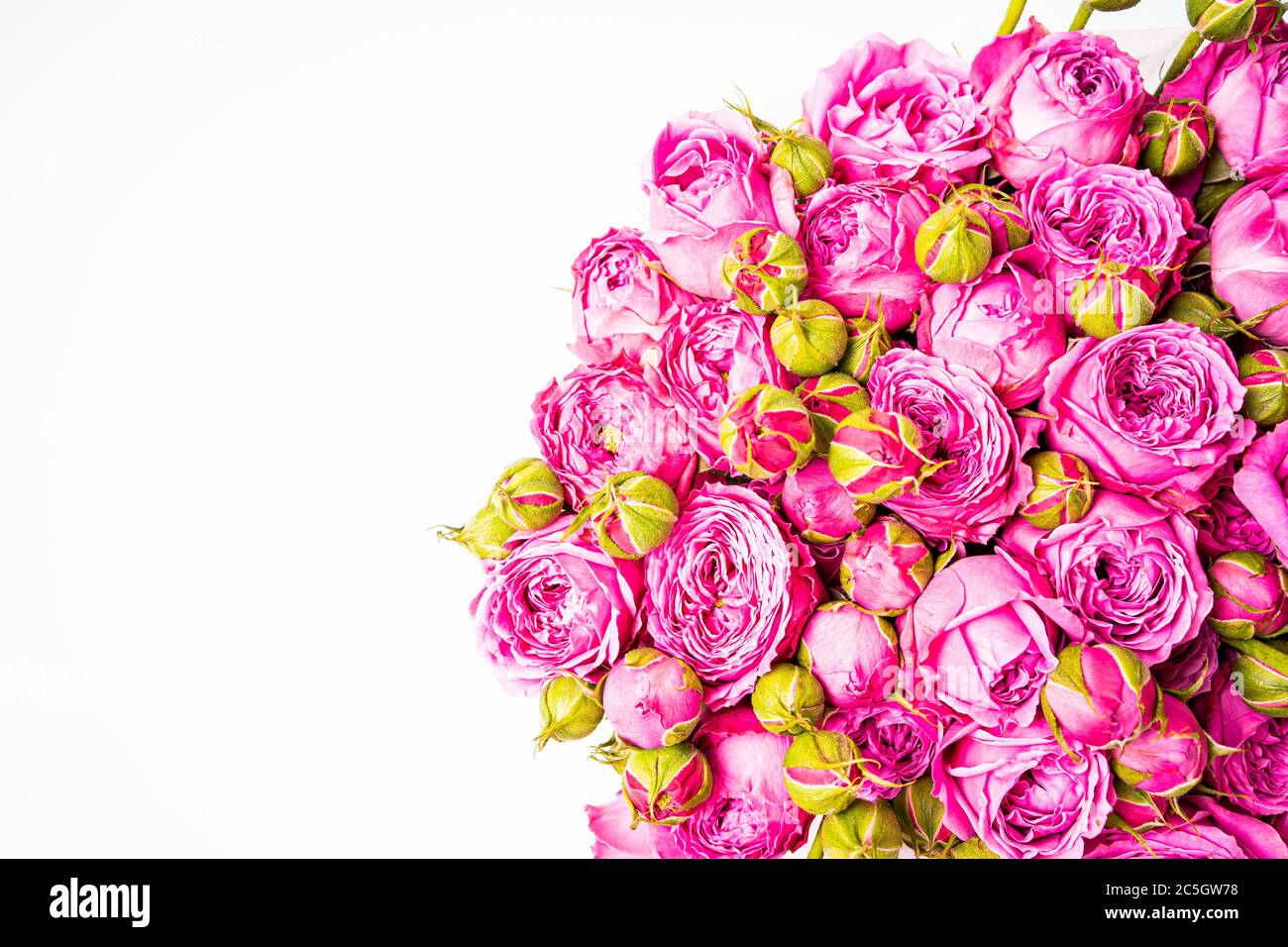 Top down view bouquet roses hi-res stock photography and images - Alamy