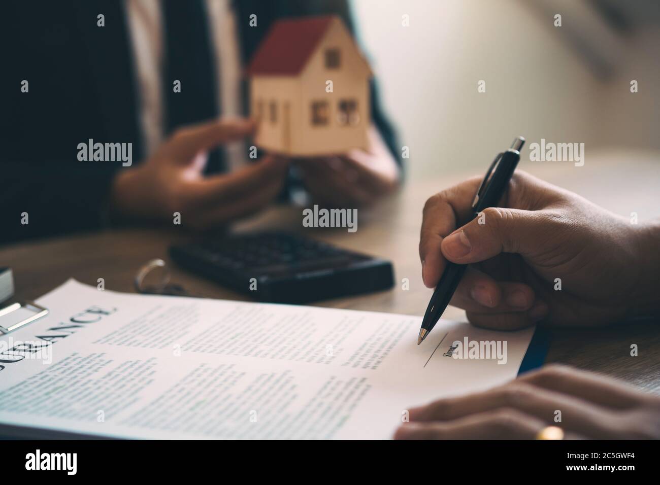 Insurance brokers are pointing to insurance contract signing and are ...