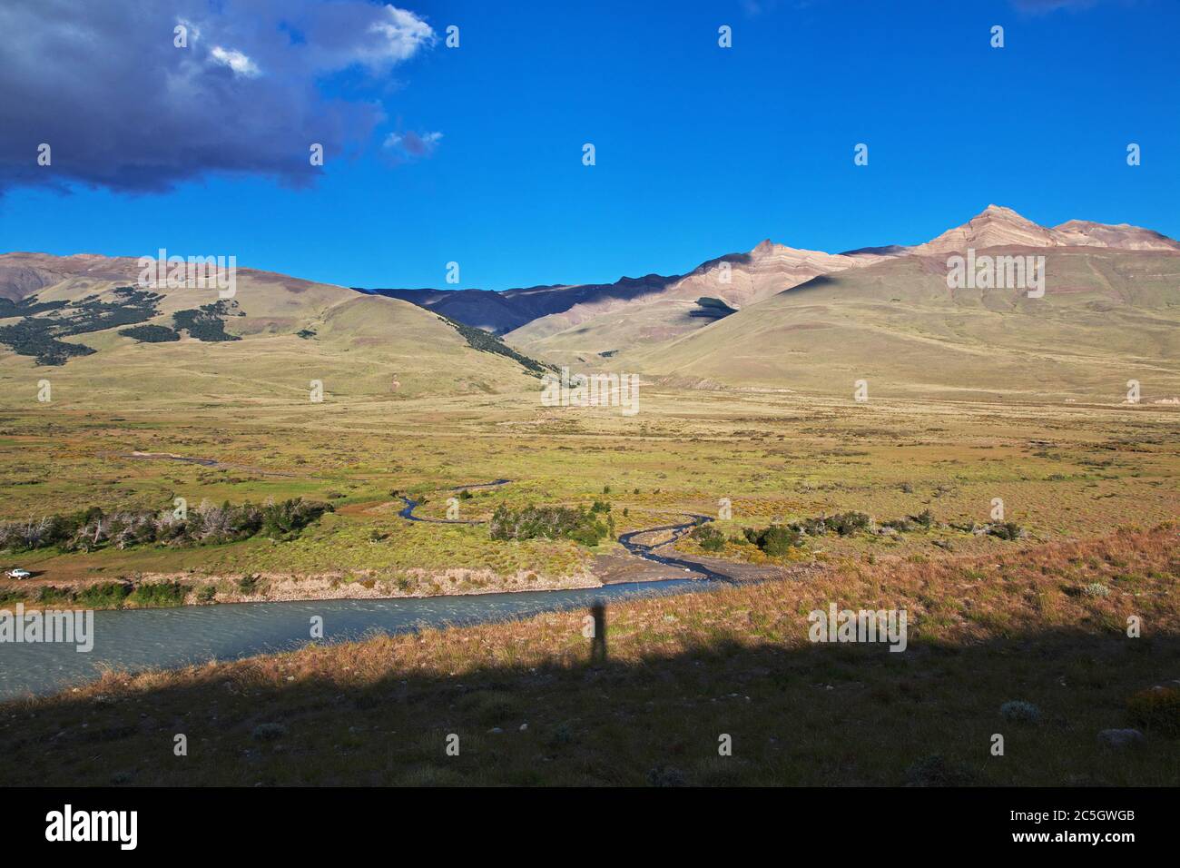 The landscape of patagonia, Argenina Stock Photo - Alamy