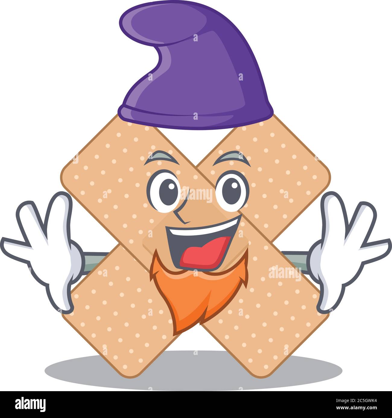 A gorgeous cartoon design of cross bandage as an Elf fairytale ...