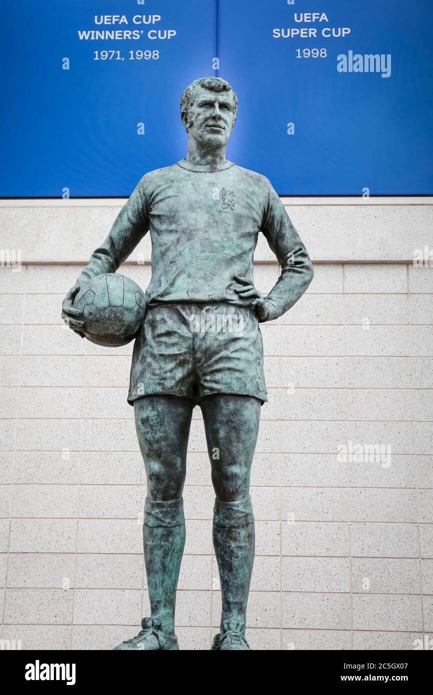 London, UK. Peter Osgood. Chelsea Football Club. Stamford Bridge ...
