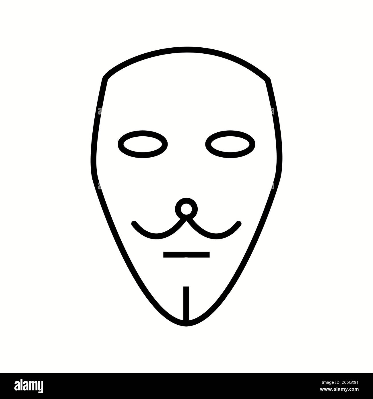 Modern masks Cut Out Stock Images & Pictures - Alamy
