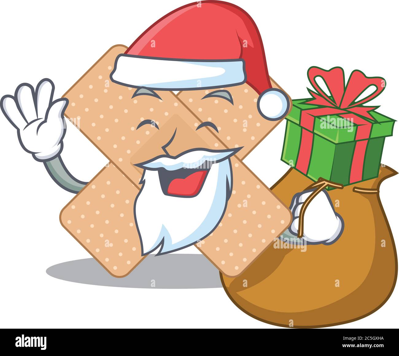 Plaster santa Stock Vector Images - Alamy