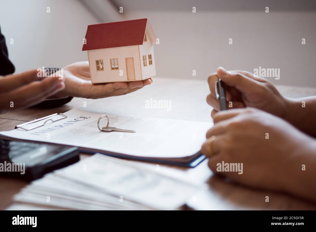 Insurance brokers are pointing to insurance contract signing and are ...