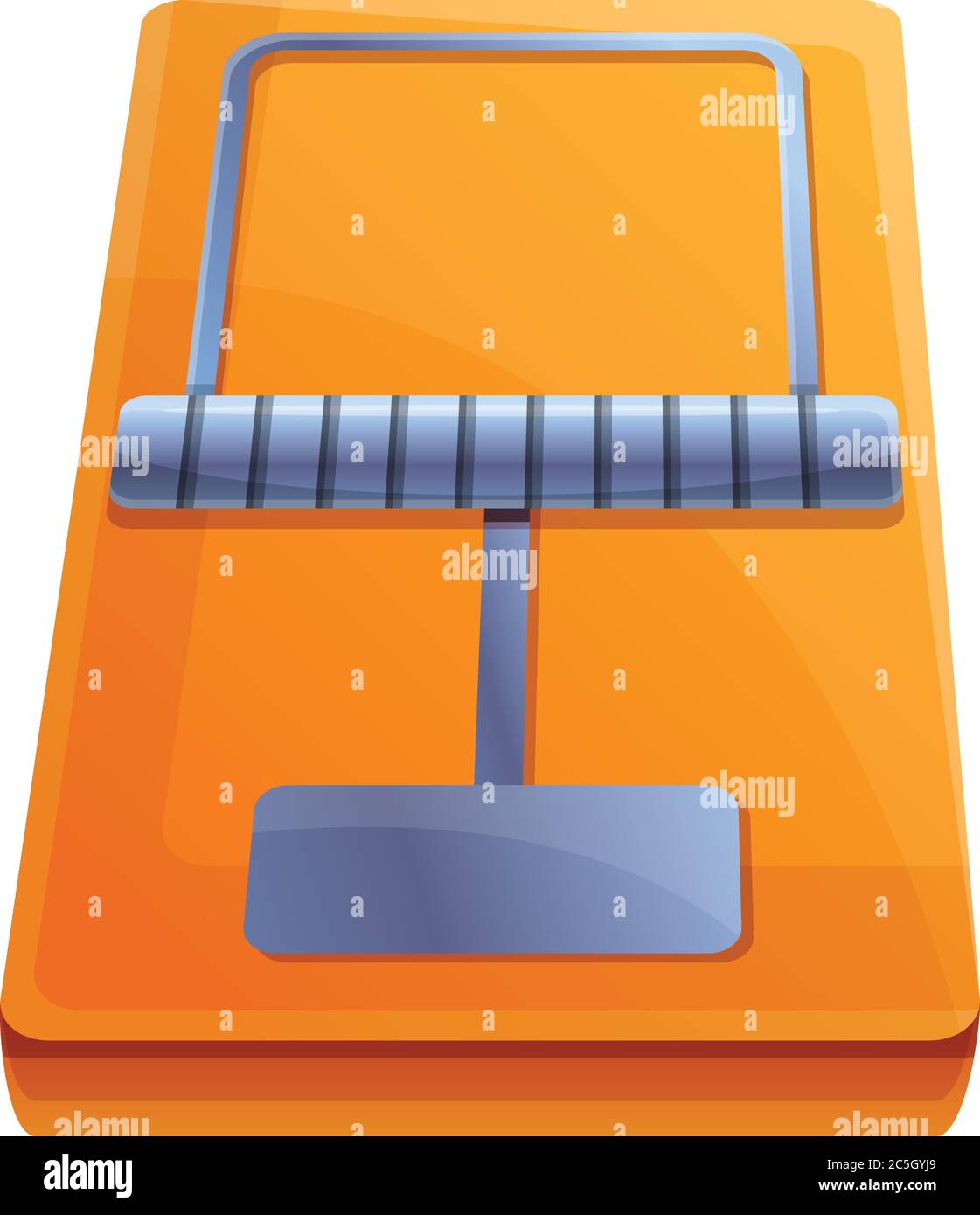 Mouse trap icon. Cartoon of mouse trap vector icon for web design ...