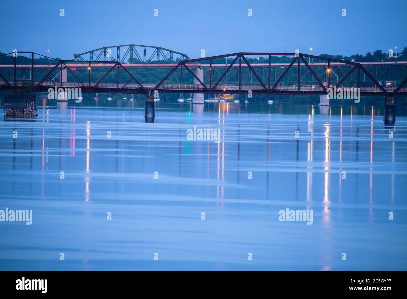 Fredericton skyline hi-res stock photography and images - Alamy