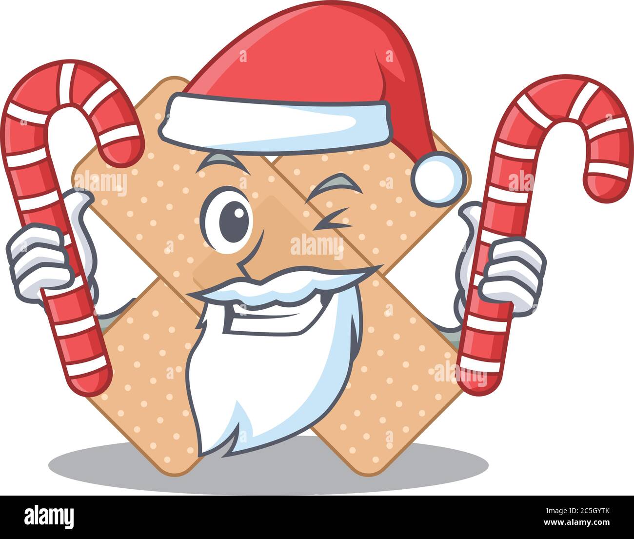 Plaster santa Stock Vector Images - Alamy