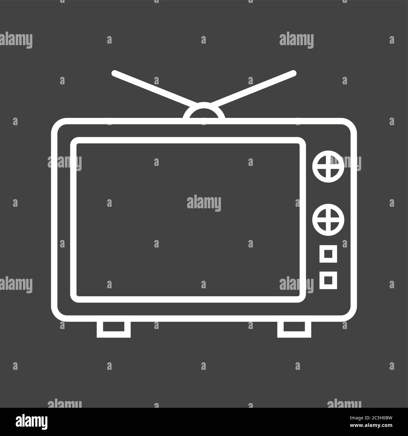 Iconic tv Stock Vector Images - Alamy