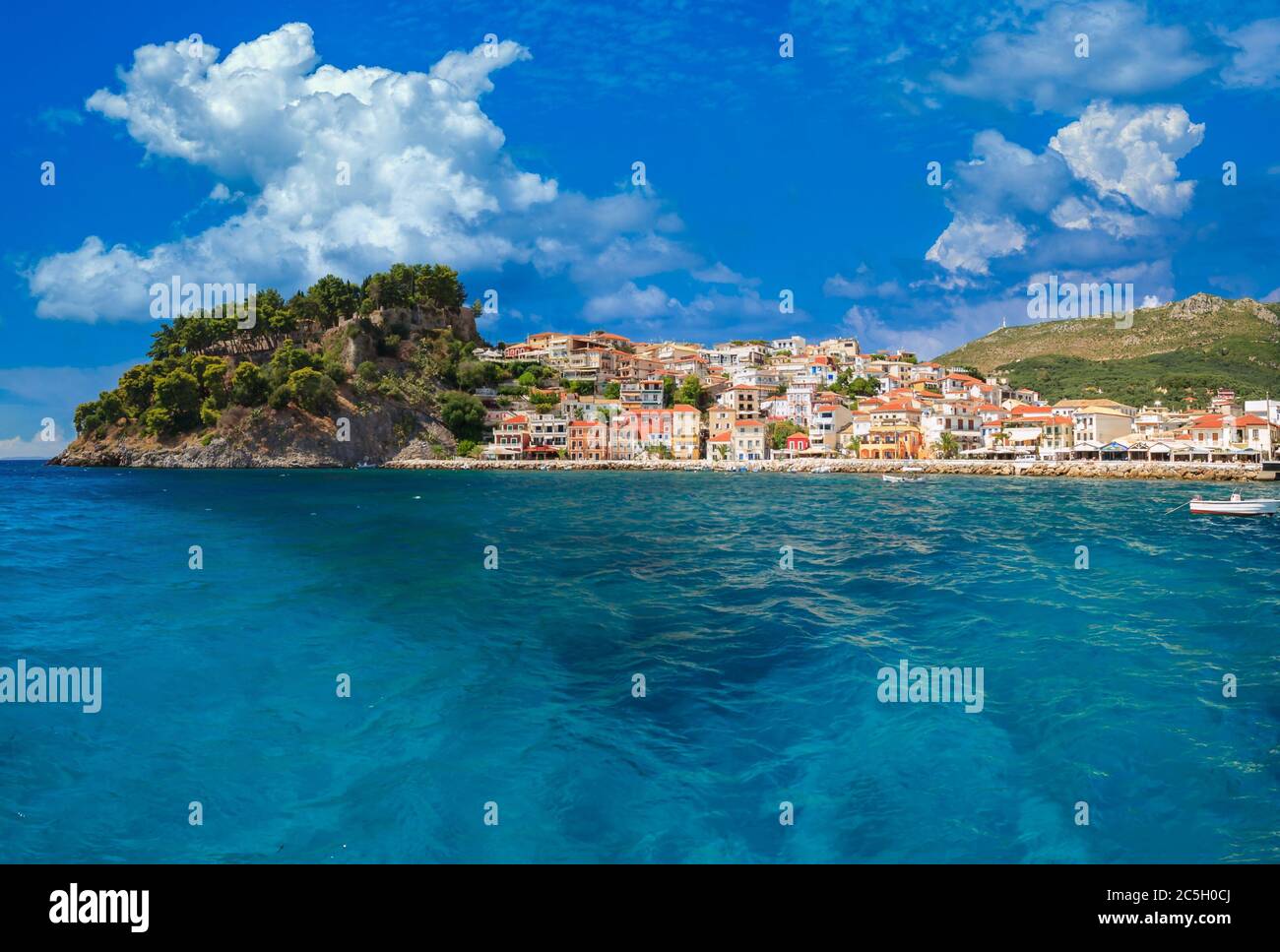 Parga corfu hi-res stock photography and images - Alamy