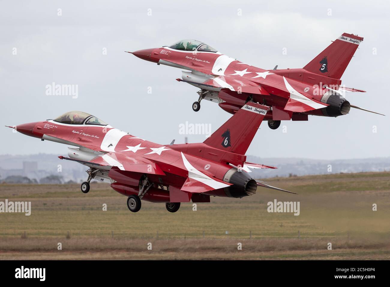 Republic of Singapore Air Force (RSAF) Lockheed Martin F-16CJ Fighting ...