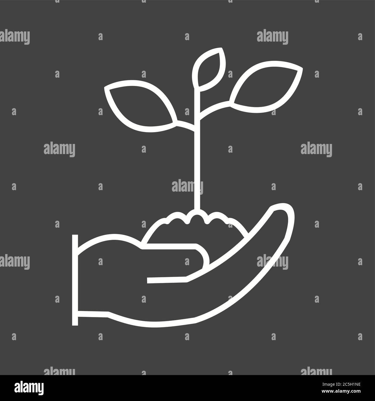 Unique Growth Vector Line Icon Stock Vector Image & Art - Alamy
