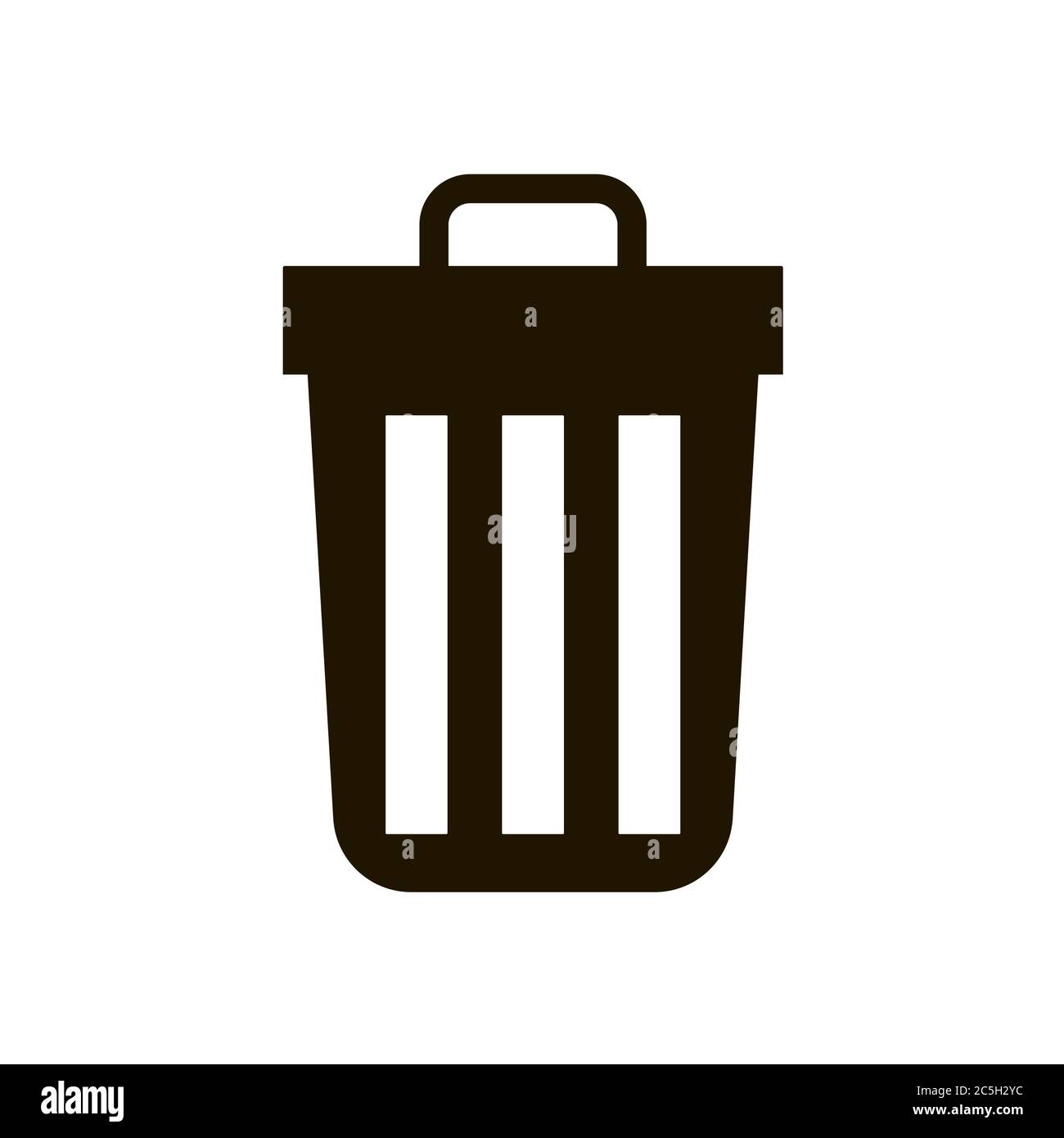 Moor bucket icon on white background. EPS 10. Vector illustration Stock ...