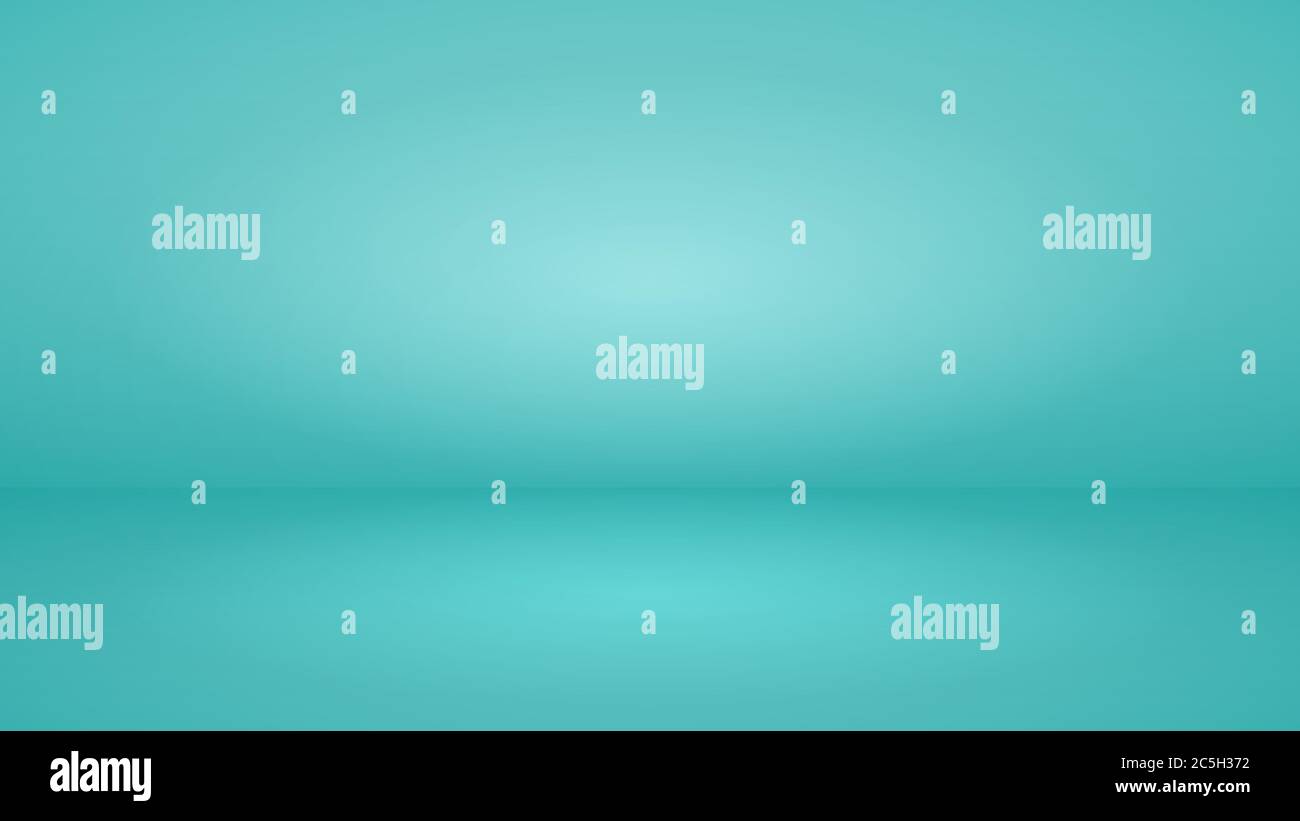 Empty studio background with soft lighting in light blue colors Stock ...