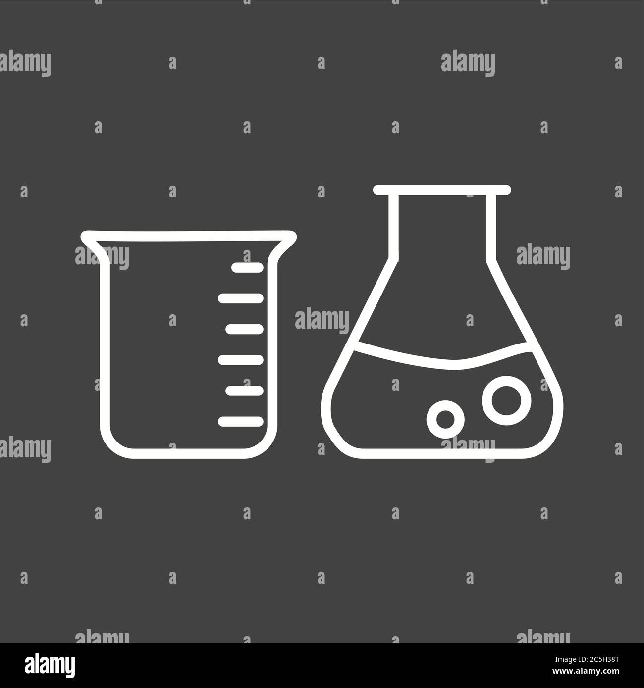 Unique Chemicals Vector Line Icon Stock Vector Image & Art - Alamy