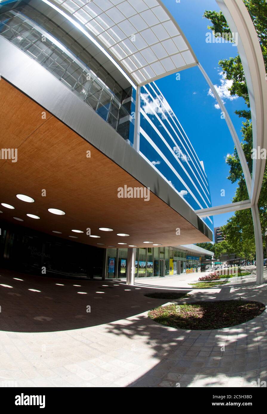 Avenue Diagonal, Barcelona High Resolution Stock Photography and Images ...