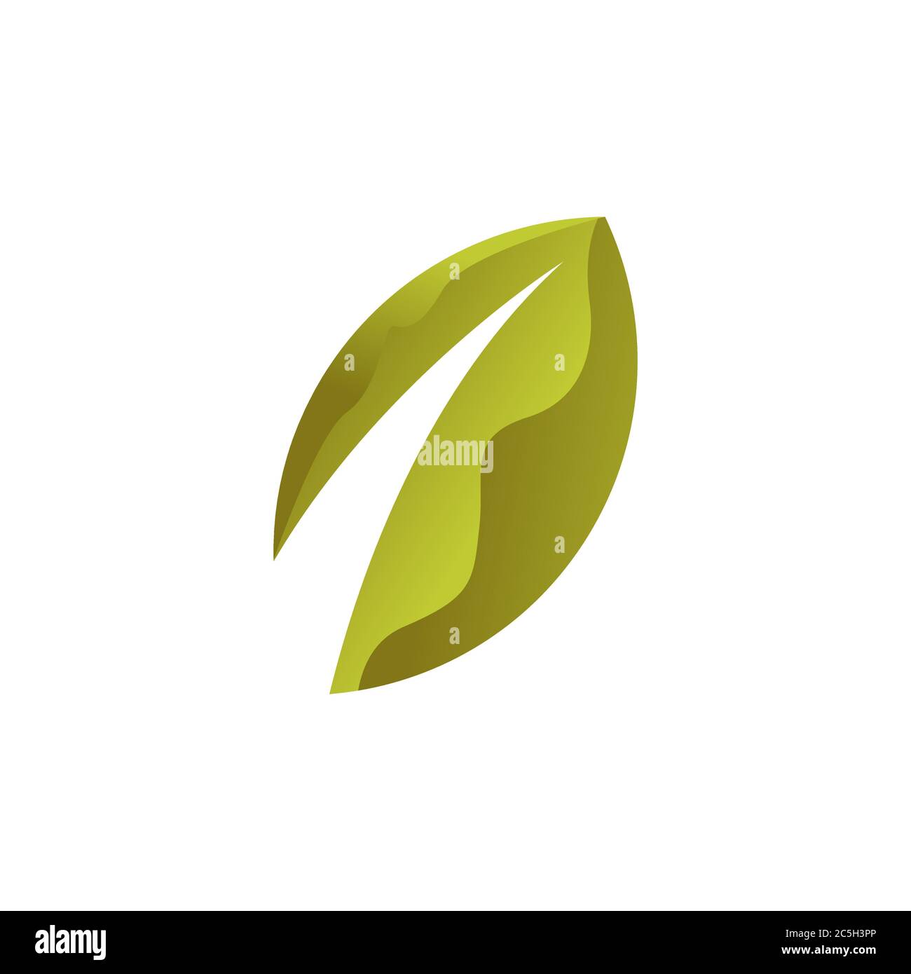 leaf colorful vector design template illustration Stock Vector Image ...