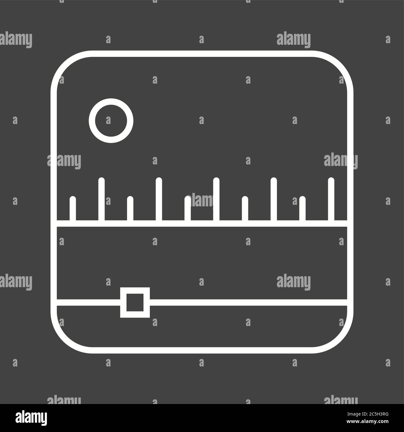 Unique FM Radio Vector Line Icon Stock Vector Image & Art - Alamy