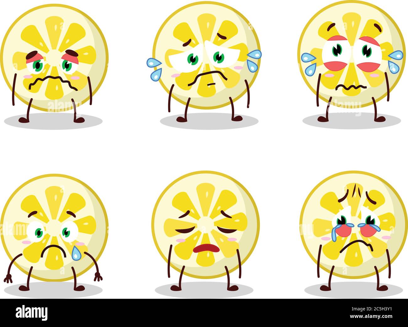 Lemon And Tears Emoji