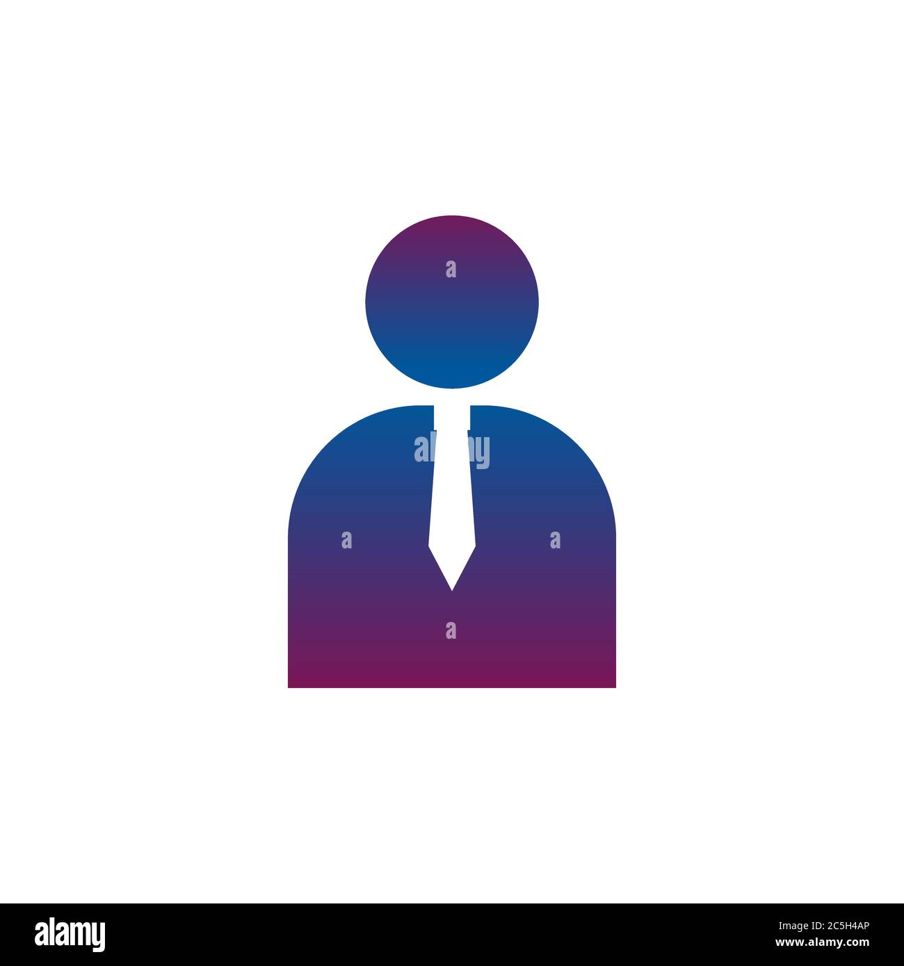 business man colorful vector design template illustration Stock Vector ...