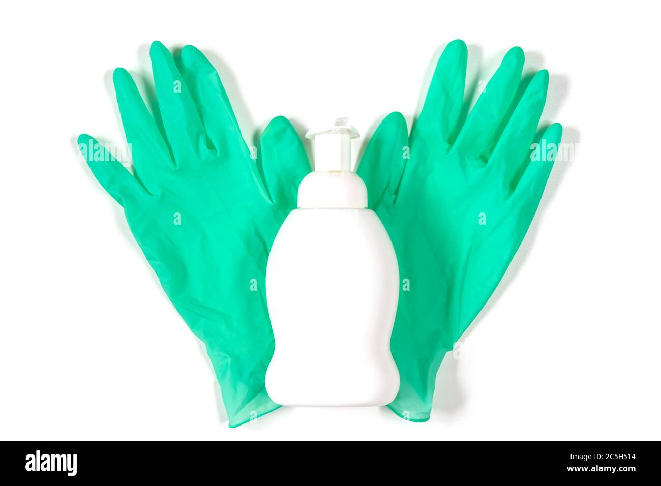 Latex glove sanitizer hi-res stock photography and images - Alamy