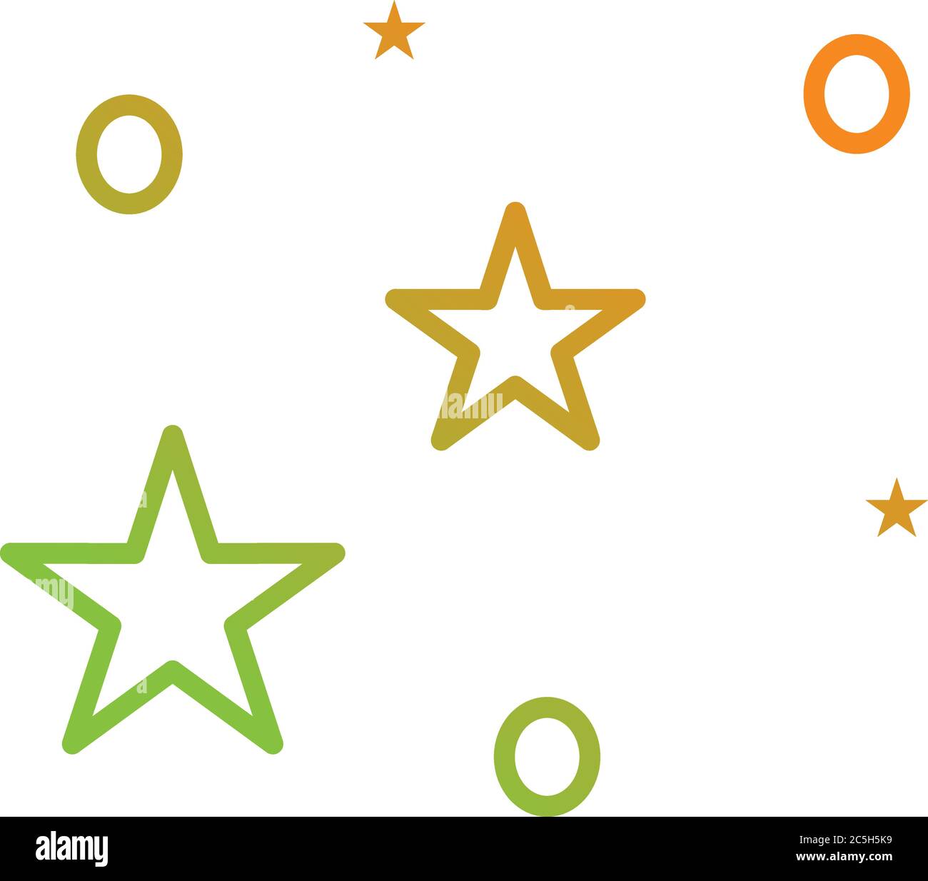 Unique Stars Vector Line Icon Stock Vector Image & Art - Alamy